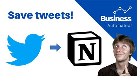 Save Tweets To Notion With A Simple Comment Twitternotionmake