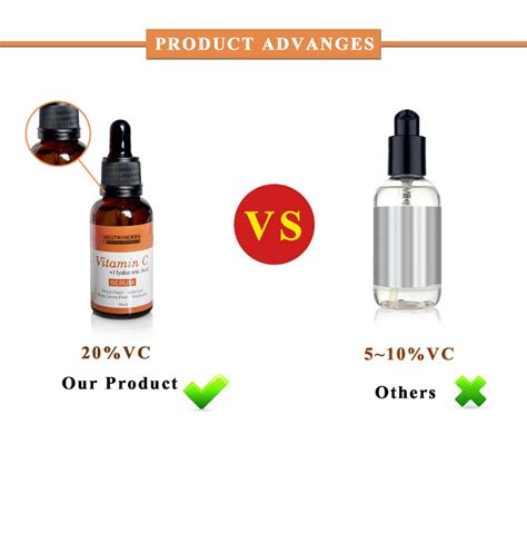 Neutriherbs Face Vitamin C Serum Hyaluronic Acid Retinol Collagen