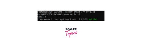 File Permissions In Linux Scaler Topics