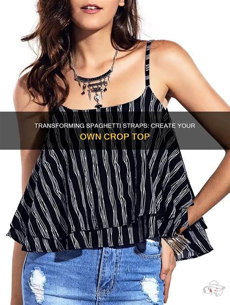 transforming spaghetti straps create your own crop top shunvogue