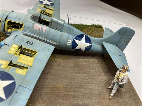 Grumman F4F 4 Wildcat VMF 223 Cpt Marion Carl Henderson Field Aukro