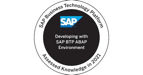 Sap Business Technology Platform 2021 Developing With Sap Btp Abap… Sajith Henasinghe