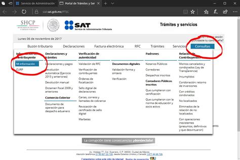Cómo Obtener Mi Régimen Fiscal Mis Comprobantes