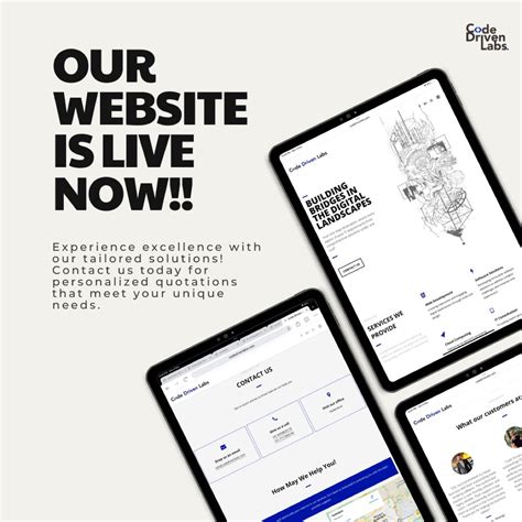 Code Driven Labs On Linkedin Livewebsite Contactusnow Digitaltransformation