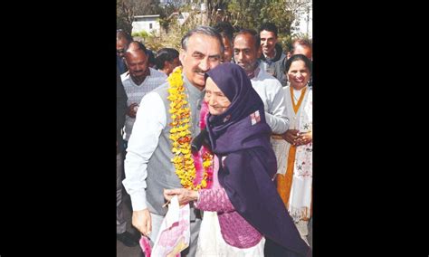 Cm Sukhu Lays Foundation Of Rs 93 Cr Sukh Ashray Project In Jawalamukhi