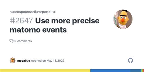 Use More Precise Matomo Events · Issue 2647 · Hubmapconsortiumportal