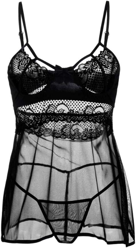 Rtyoo Women s Underwear sexy eroticPyjamas Dessous Wimpern V Ausschnitt Nachtwäsche Unterwäsche