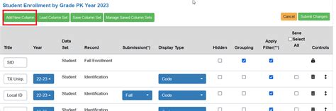 Column Options How To Add Columns Ondatasuite Knowledgebase