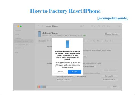 How To Factory Reset IPhone In Solutions Every Way