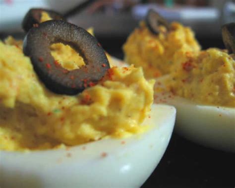 Italian Style Deviled Eggs Recipe Chefs Resource Recipes