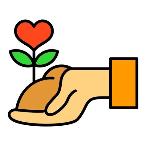 성장 아이콘 프리미엄 벡터