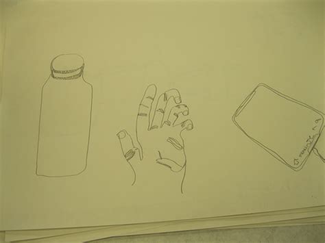 Project Art A Day Lesson I Cant Resist It Contour Line Drawing Project