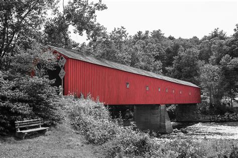 Connecticut Covered Bridge Photograph By Lorrie Joaus Fine Art America