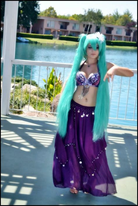 Miku Hatsune Belly Dancer By Cclestrialrose On Deviantart