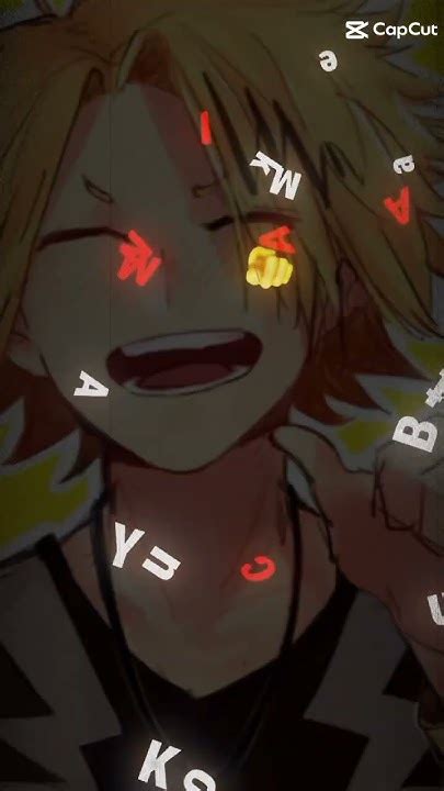 Kaminari Is My Pikachu 💛 Anime Myheroacademia Kaminari Edits Hope