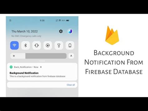 Firebase Background Notification Service With Sketchware YouTube