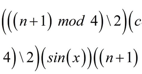 I Just Found The Nth Derivative Of Sin X The Backslashes Are