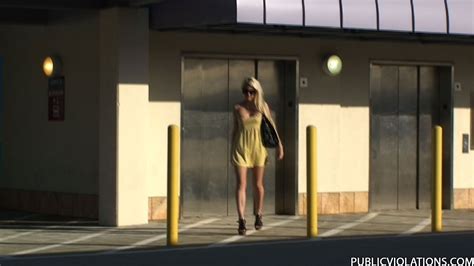 Sexy Blonde Gets Her Dress Pulled Down In Public Porn Pictures Xxx
