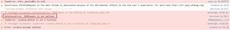 Mobile Getting ReferenceError IBMBluemix Is Not Defined When Using