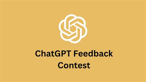 Chatgpt Feedback Contest Explained Kelxfy