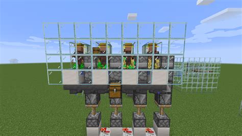 Tileable Fully Automatic Villager Wheat Farm Concept For 1 16 Java