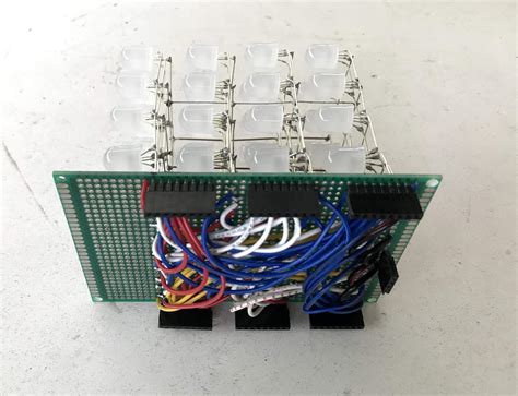 Rgb Led Cube 4x4x4 6 Steps With Pictures Instructables