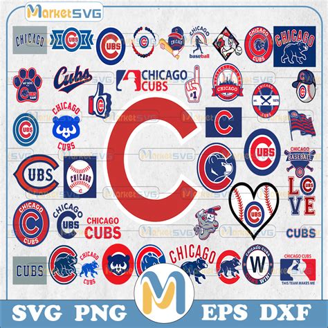 43 Files Chicago Cubs Baseball Team Svg Chicago Cubs Svg M Inspire Uplift