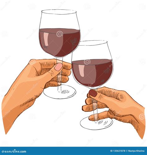 Anime Girl Holding Wine Glass Maxipx