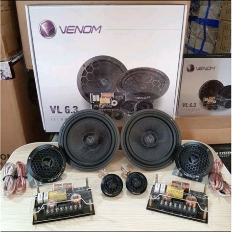 Jual Speaker 3 Way Venom VL 6 3 Illuminator Series Original Garansi