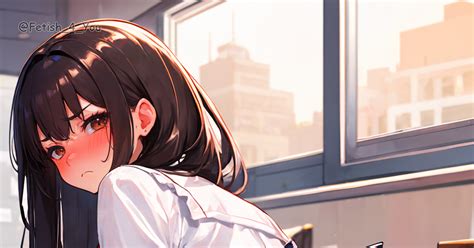 ぴっちりスーツ 黒髪ロングの委員長 魅惑のジッパー 【リクエスト】 あなたのフェチ屋さんのイラスト Pixiv
