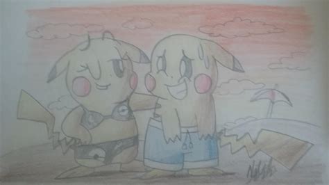 Two Chus At The Beach By Cottonbuzz On Deviantart