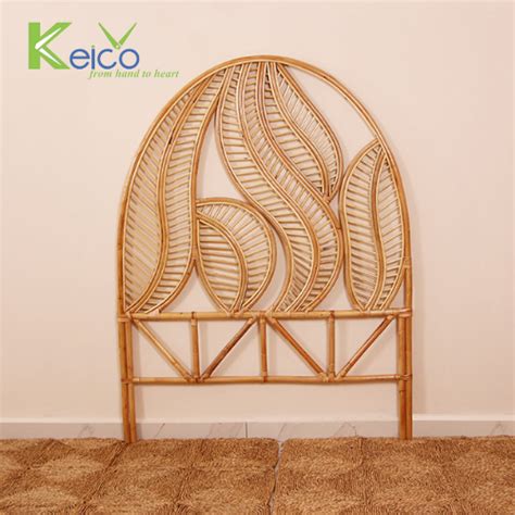 New Design Rattan Headboard Wall Decoration 110×140 Cm Made In Vietnam