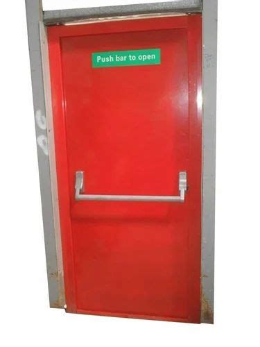 Mild Steel Fireproof Emergency Exit Door Color Coated At Rs Piece In New Delhi