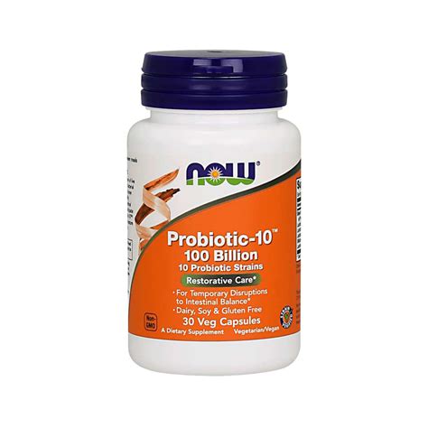 Now Foods Probiotic 10 100 Billion 30 Veg Capsules Aesthetic Today Uae