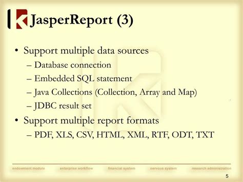 Ppt Overview Of Jasperreport Powerpoint Presentation Free Download