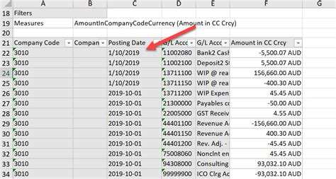 Solved Date Format For Excel Export For Custom Analytical Sap