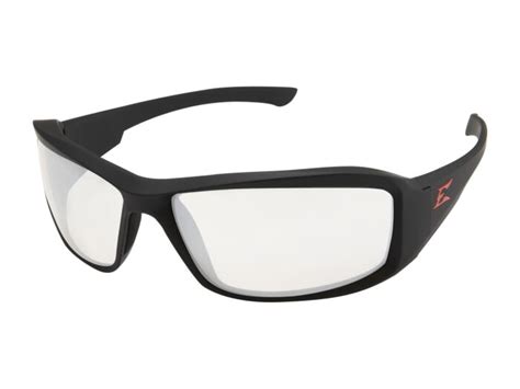 Edge Xb131vs Brazeau Safety Glasses Black Frame With Clear Vapor