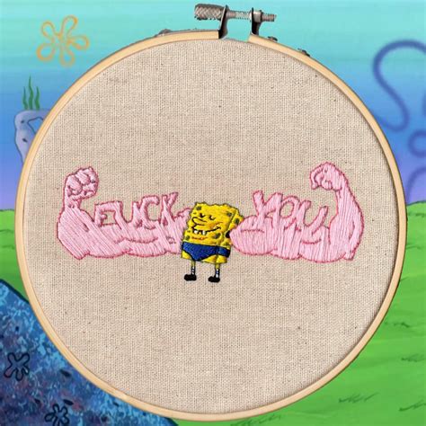 Spongebob Sasspants R Embroidery