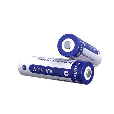 Batterie Li Ion AA LR6 1 5V 2200 MAh XTAR MEGA PILES