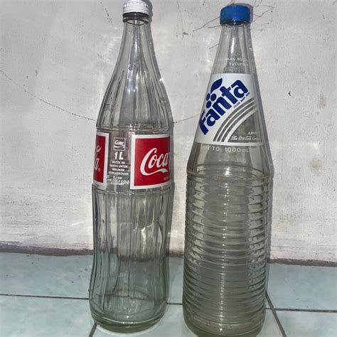 Jual Botol Kaca 1000ml 1Liter Coca Cola Dan Fanta Shopee Indonesia