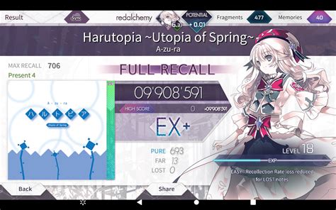 Someone Suggested I Increase My Scroll Speed It Worked First Try FR R Arcaea