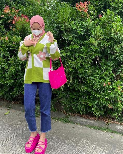 9 Ide Ootd Hijab Warna Vibrant Siap Cerahkan Penampilanmu