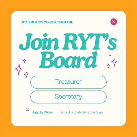 Eliza Berlage On Linkedin The Riverland Youth Theatre Board Is Looking