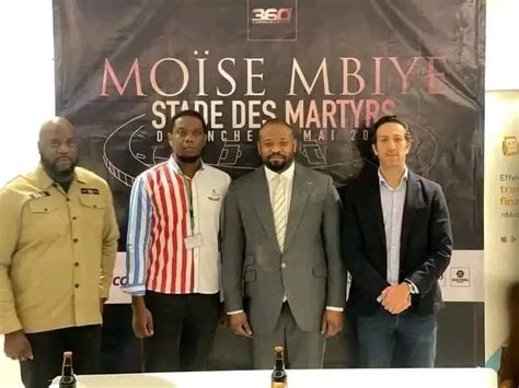 Musique Moïse Mbiye Sur Scène Au Stade Des Martyrs Le 19 Mai 2024