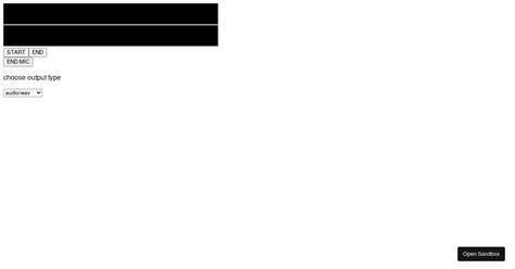 Audio Analyser Testing Codesandbox