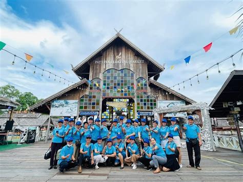 😊 ตลาดน้ำ 4 ภาค พัทยา Pattaya Floating Market