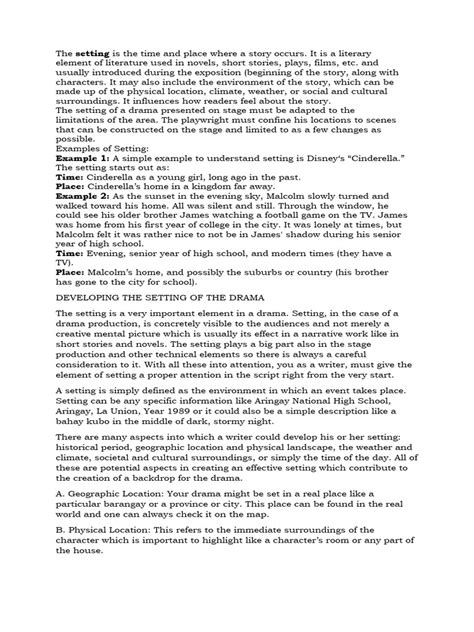 Setting Discussion Co2 Pdf Plot Narrative
