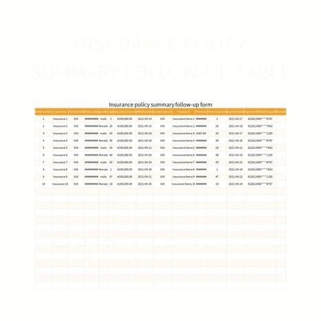 Free Summary Sheet Templates For Google Sheets And Microsoft Excel Slidesdocs