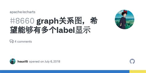 Graph关系图，希望能够有多个label显示 · Issue 8660 · Apacheecharts · Github