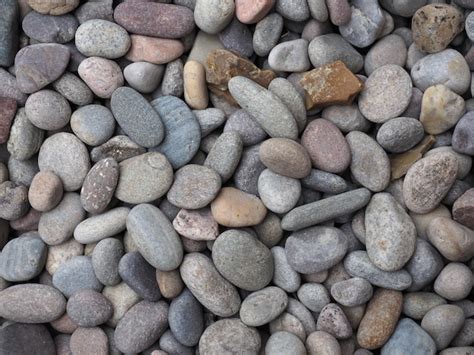 Premium Photo Grey Cobblestone Texture Background